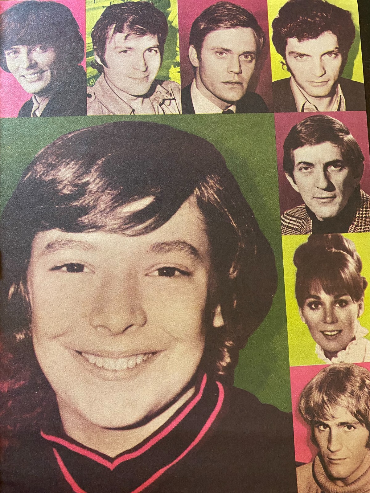 Dark Shadows, Jonathan Frid, David Selby, David Hennesy, Full Page ...