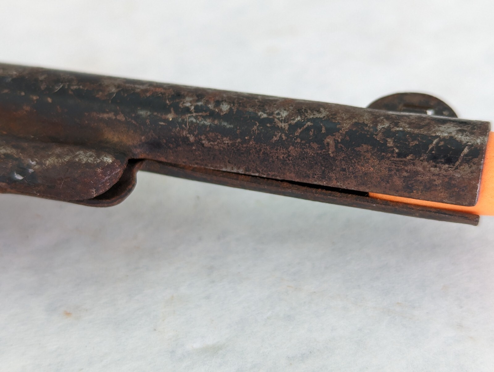 Vintage Toy Pistol Star Clicker Gun Black Pressed Steel Wyandotte 30's ...