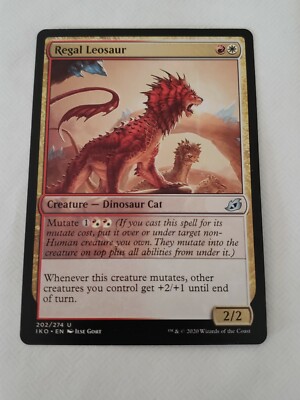 Regal leosaur Ikoria lair Of Behemoths Mtg Card Mint Condition | eBay