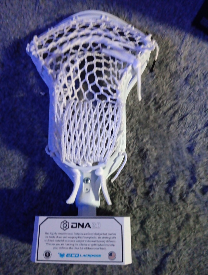 ECD DNA 2.0 FLEXFORM Lacrosse Stick Head Factory Strung With Hero 3 ...