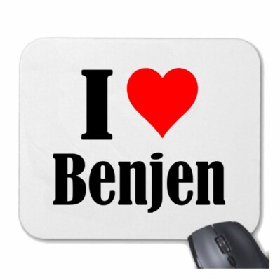 MOUSEPAD Mauspad I Love Benjen Ich Liebe Benjen | eBay.de