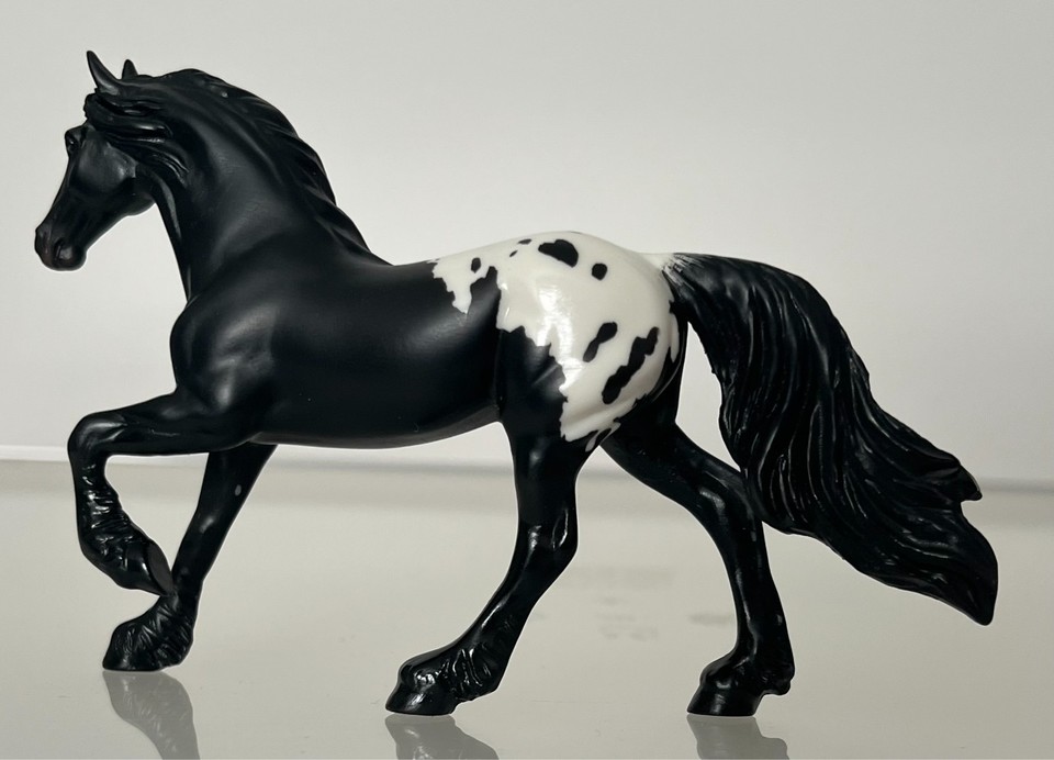 Peter Stone Chips Friesian "Thunder" Black Appaloosa 2008 | eBay UK