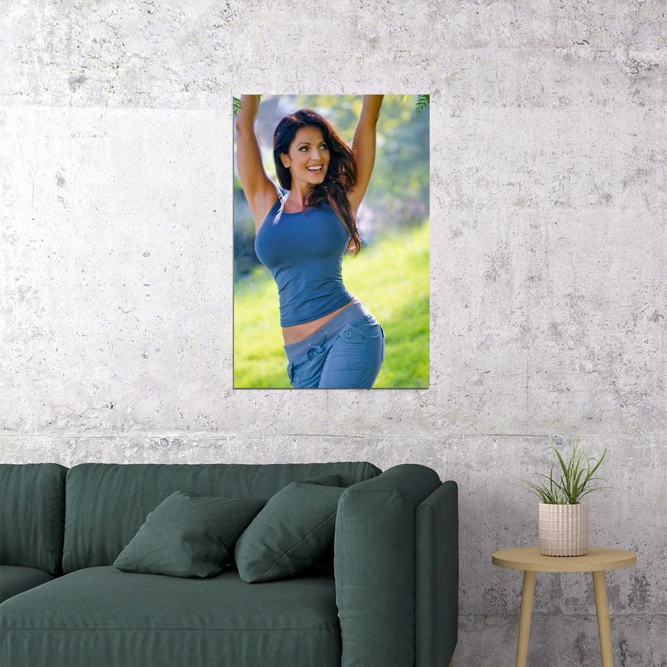 615846 Denise Milani Sexy Model Sportswear Fashion Wall Print Poster | eBay
