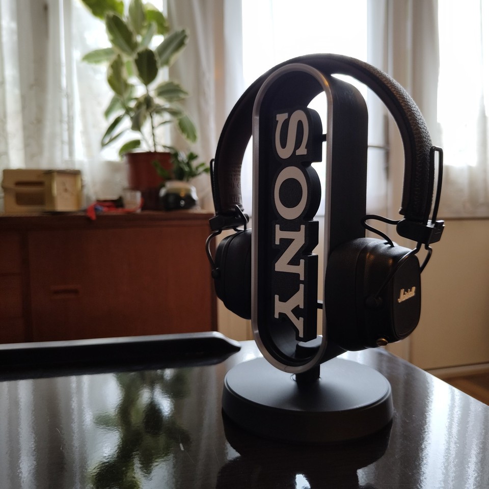Custom Sony Headphone Stand Headset Earphone Hanger Holder | eBay UK
