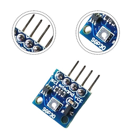 SGP30 Gas Sensor Module with Wide Operating Voltage and Easy ...