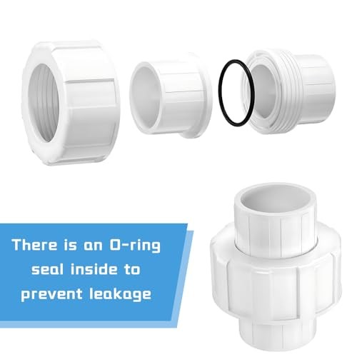 PVC Female Thread Union,Connectors Female Thread Coupling 3/4 inch | eBay