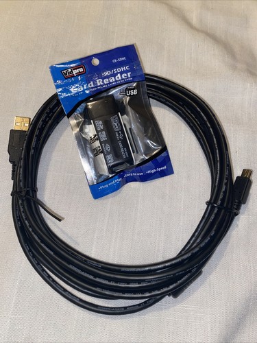 SD/SDHC Card Reader Vidpro NEW SEALED Plus Usb Shielded High Speed ...