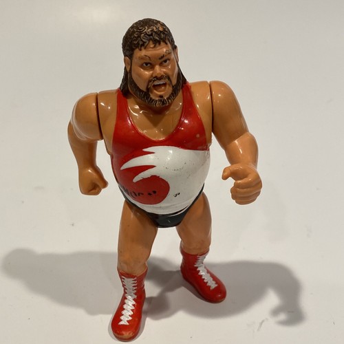 Typhoon Vintage WWF Hasbro Action Figure 1991 Wrestling 90s Natural ...