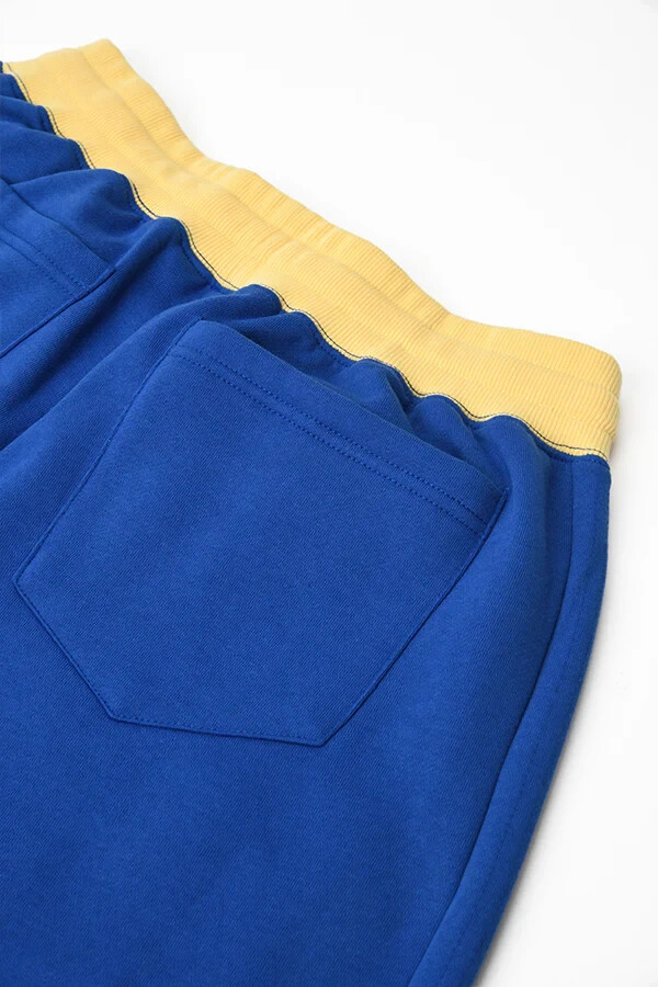 Fallout Vault Tec Embroidered Logo Adjustable Jogger Pants Blue Yellow ...