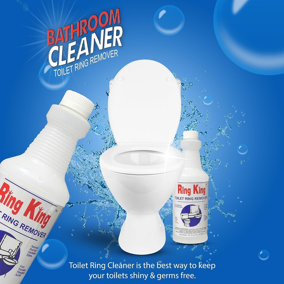 Amazon Brand - Ring King Toilet Bowl Cleaners | Toilet Bowl Cleaner ...