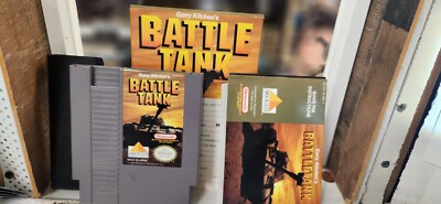 BATTLETANK: GARRY KITCHEN'S (Nintendo NES) 1990 CIB Box, Game, Sleeve ...