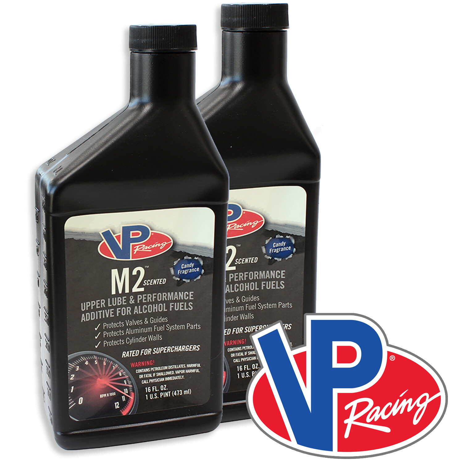 2 x VP Racing M2 Upper Cylinder Lube Candy Scent Methanol & Ethanol ...