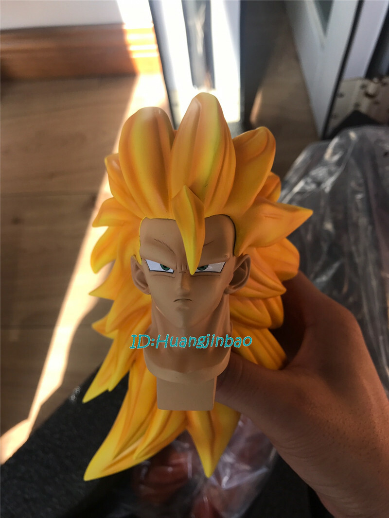 Dragon Ball Son Goku Spirit Bomb Statue Resin Figurine Painted 1/6 In ...