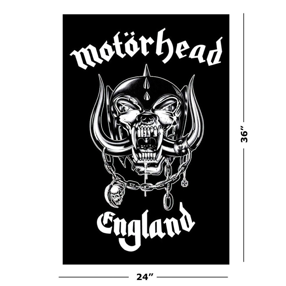 Motorhead - Music Poster (London - Motörhead) (Size: 24" x 36") | eBay