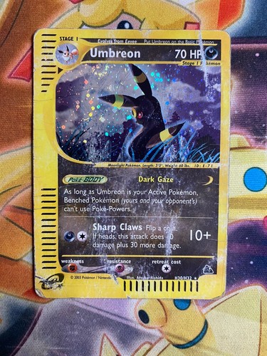 Pokemon TCG Card Umbreon H30/H32 Skyridge Holo HP | eBay