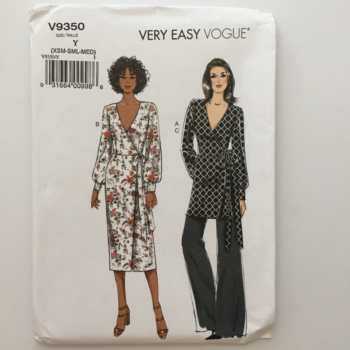 Very Easy Vogue Tunic Pattern