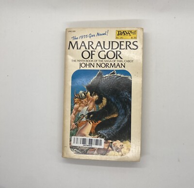 MARAUDERS OF GOR Book 9 SAGA TARL CABOT John Norman DAW Vintage ...