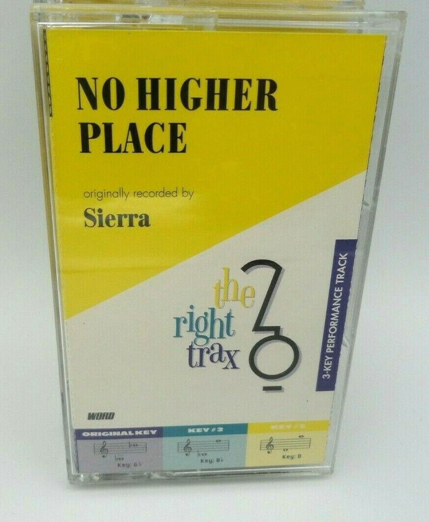 The Right Trax by WORD Accompaniment Cassette - No Higher Place ...