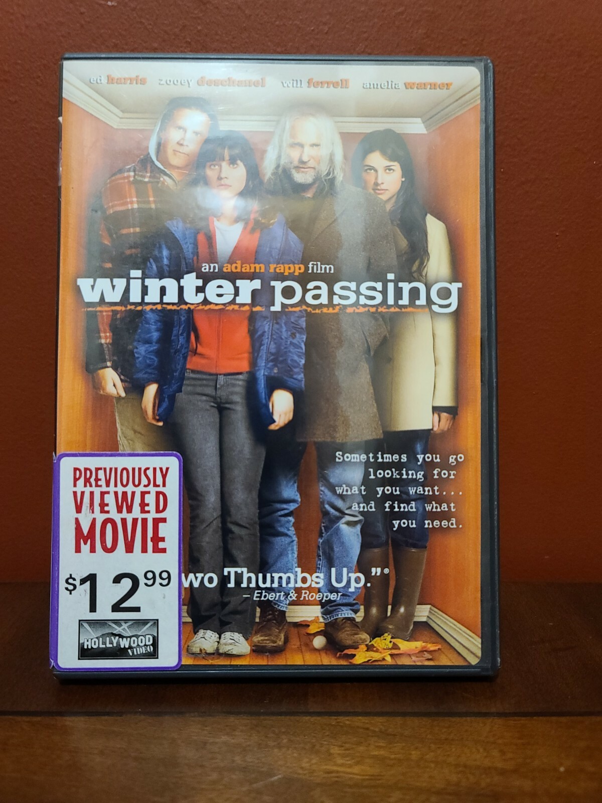 Winter Passing DVD Movie Zooey Deschanel Ed Harris Will Ferrell 2005 ...