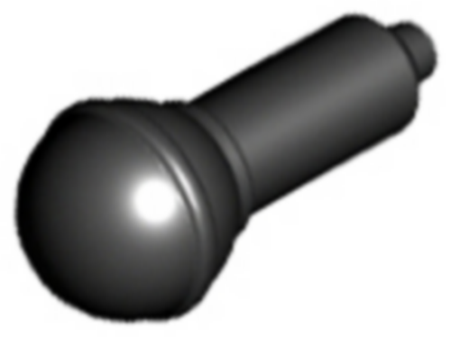 LEGO 90370 BLACK Minifigure, Utensil Microphone | eBay