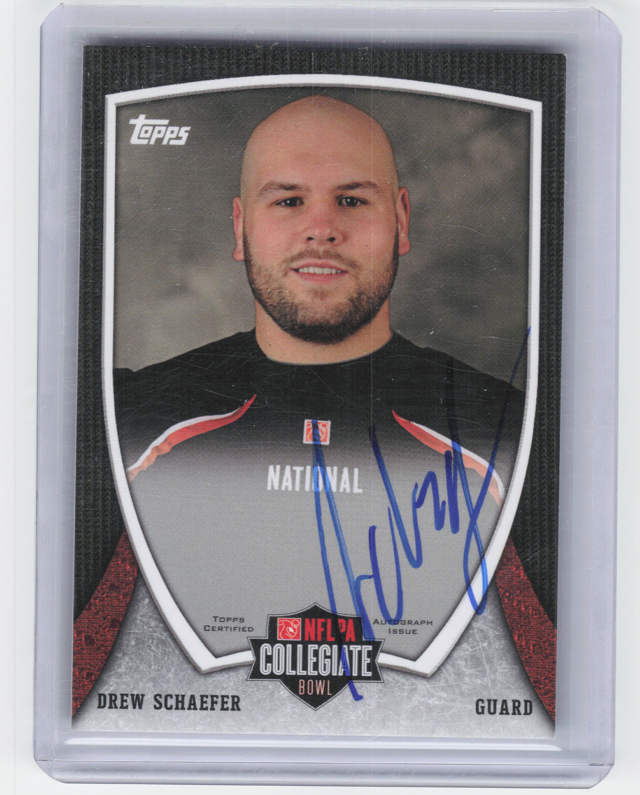 2013 NFLPA Collegiate Bowl #88 Drew Schaefer Auto | eBay