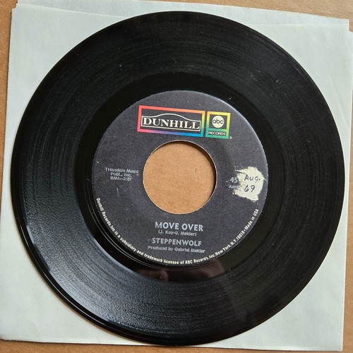 STEPPENWOLF Move Over/Power Play 45 7" HARD ROCK Record Vinyl Records ...