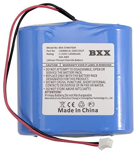 BXX Replacement Battery for Seametrics 100889, XL-205F/2S1P, AG2000 ...