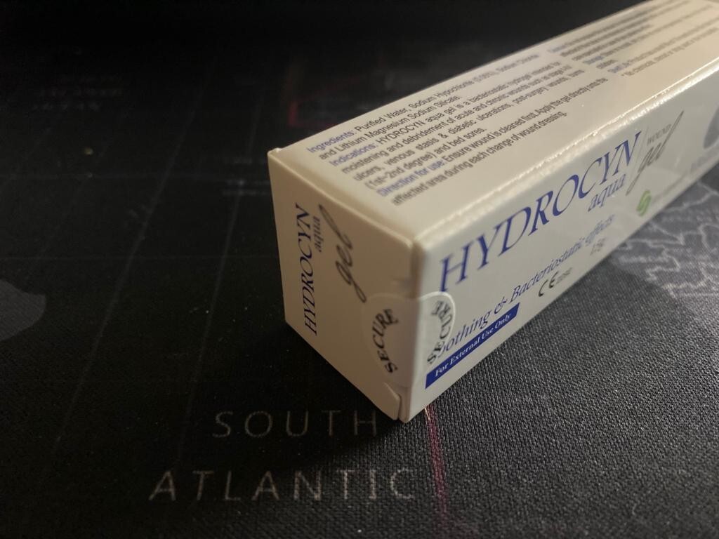 16x 15g Hydrocyn Aqua Wound Gel For Burns, Ulcers (Replace Solcoseryl ...