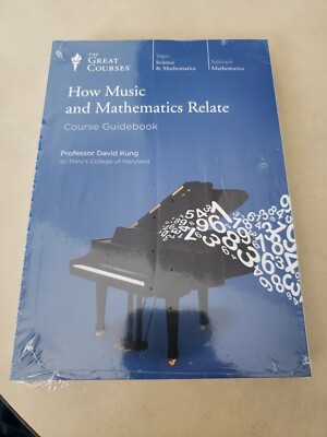 NEW How Music And Mathematics Relate Great Courses DVDs Guidebook and ...