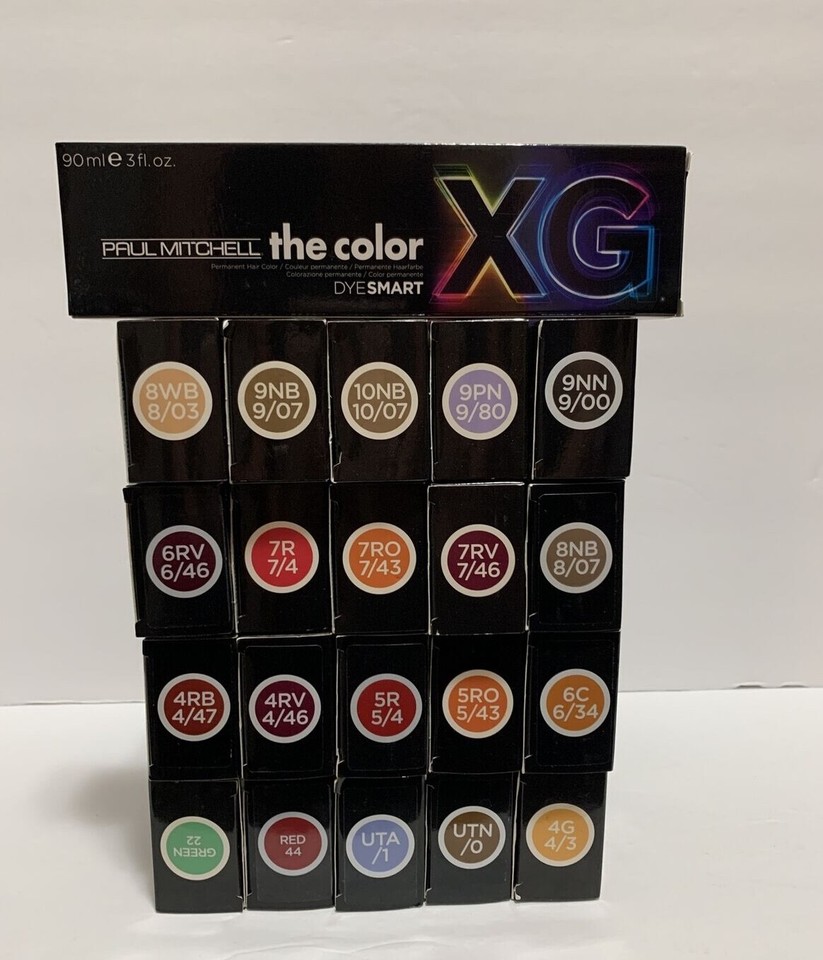 Paul Mitchell The Color XG DyeSmart Permanent Hair Color 3 FL OZ | eBay