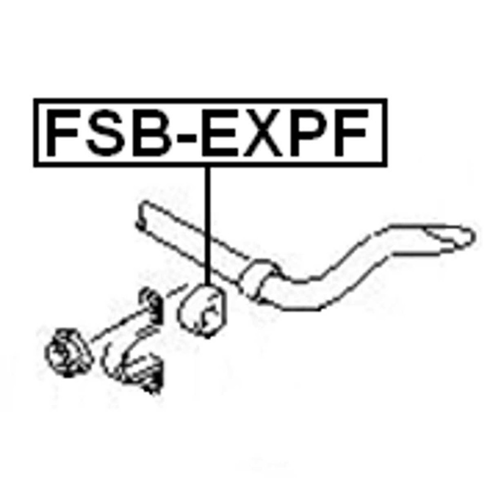 Suspension Stabilizer Bar Bushing-Limited, U65 Febest FSB-EXPF | eBay