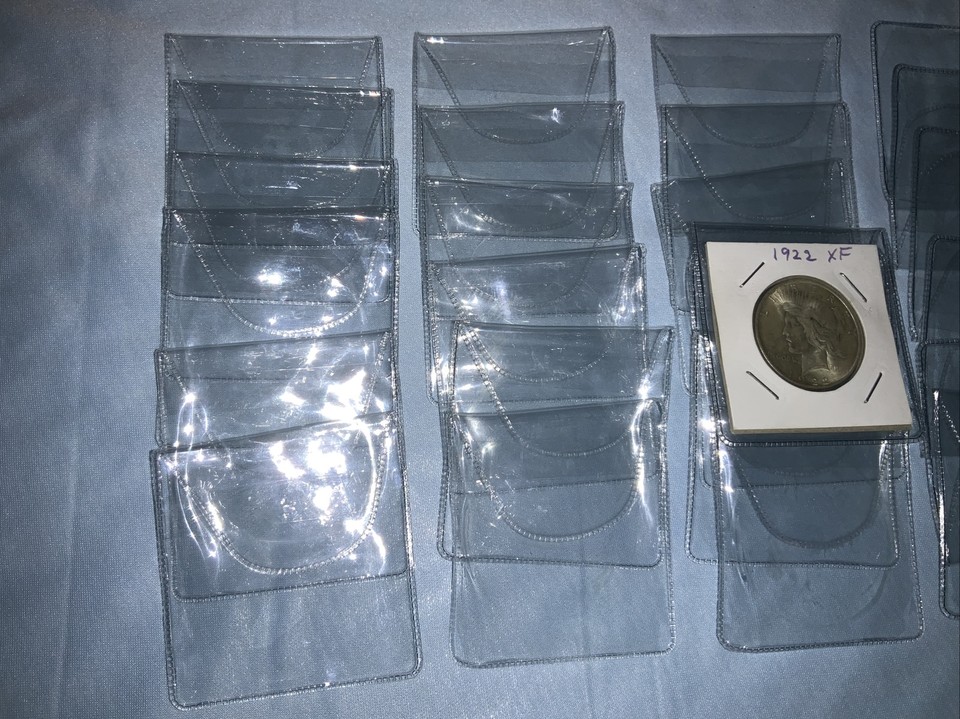 3” Plastic Coin Envelopes 30 Each COIN NOT INCLUDED | eBay