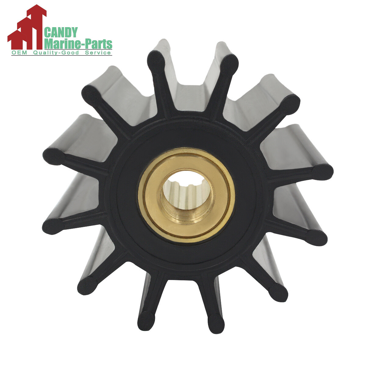 Impeller Replaces Sherwood 27000K Fits Cummins 3974456 Marine Diesel ...