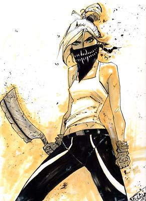 Original Art “Erica Slaughter” SIKTC Boom! 9 x 12 by Nick Alan Foley ...