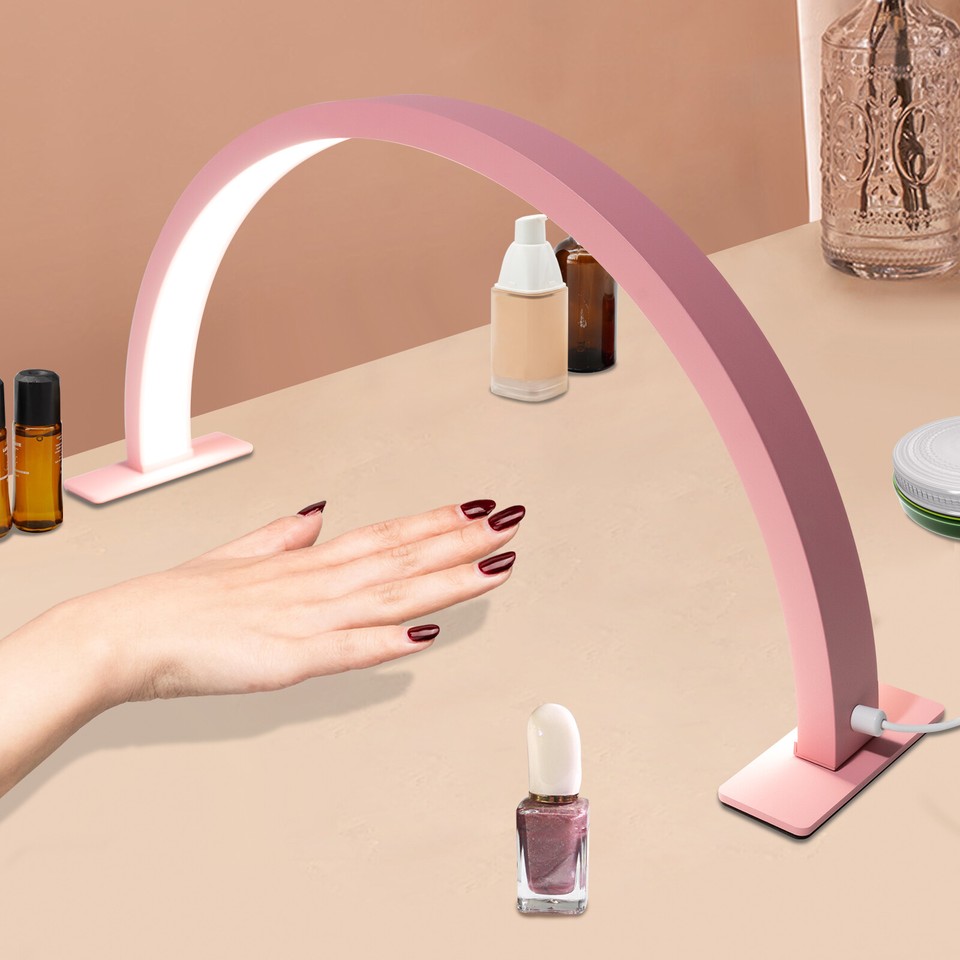 Half Moon LED Salon Light Nail Salon Make-up Styling Tattoo Special ...
