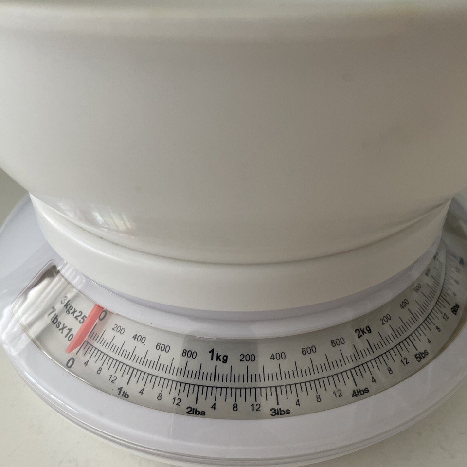 Food Scale Up To 7 Lbs Lbs or Kgs Kitchen Cooking Measuring Bowl | eBay