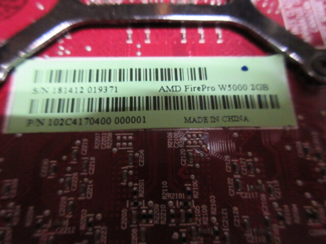 AMD FIRE PRO 3D W5000 (100-505635) 2 GB GDDR5 SDRAM PCI Express 3.0 x16 ...