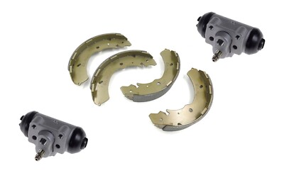 Rear Brake Shoe Set & Wheel Cylinders For MITSUBISHI L200 PICK UP 2 ...