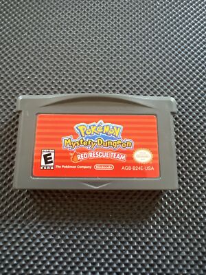 Pokemon Mystery Dungeon Red Rescue Team - Nintendo Game Boy Advance ...