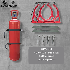 Medium Bottle Chock Gas Bottle Holder D D2 E E2 BOTTLECHOCK Restraint ...