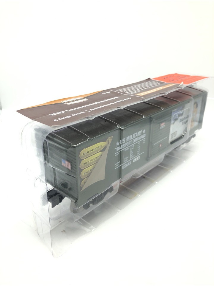 Menards O Gauge WW2 Commemorative Box Car New DIABOLICAL ANGEL | eBay