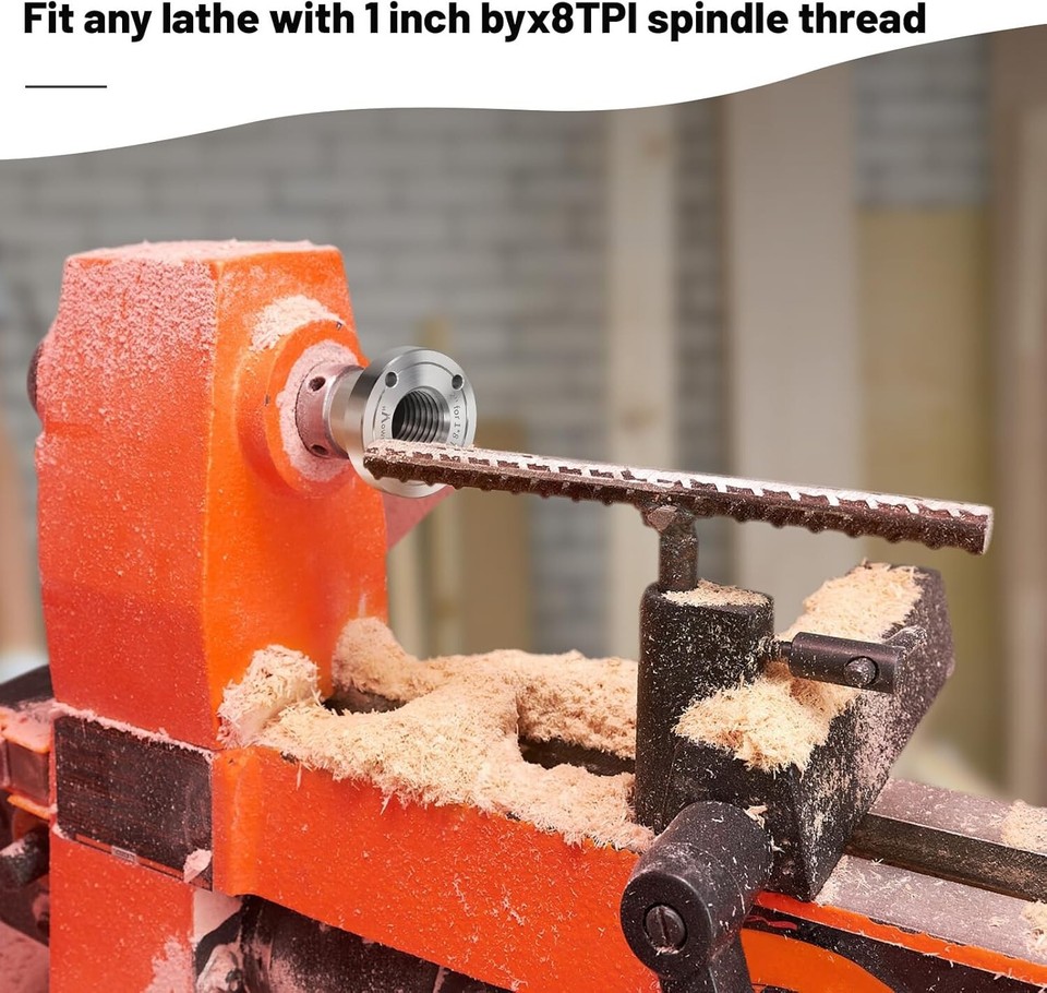 2" Steel Wood Lathe Faceplate,Faceplate for Wood Lathe,Lathe Face Plate ...