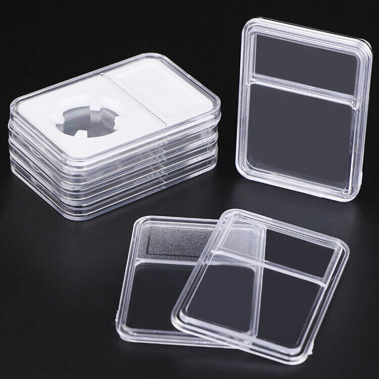 100* 38mm Coin Slab Display Case Storage for MORGAN,PEACE,IKE SILVER ...