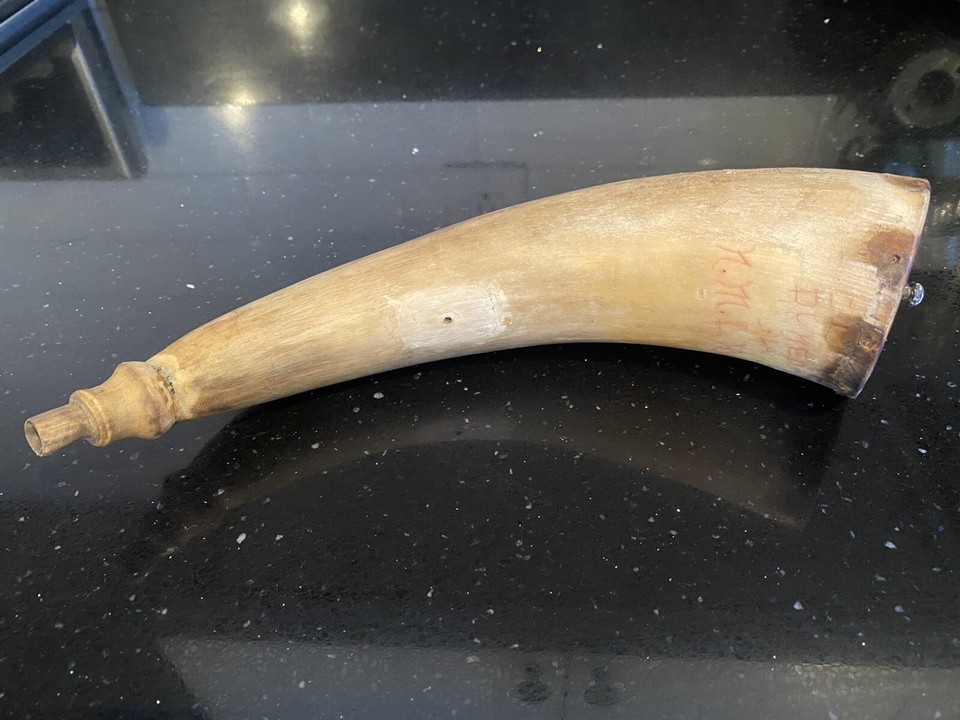 Powder Horn-NMLRA- Black Powder Muzzleloader | eBay
