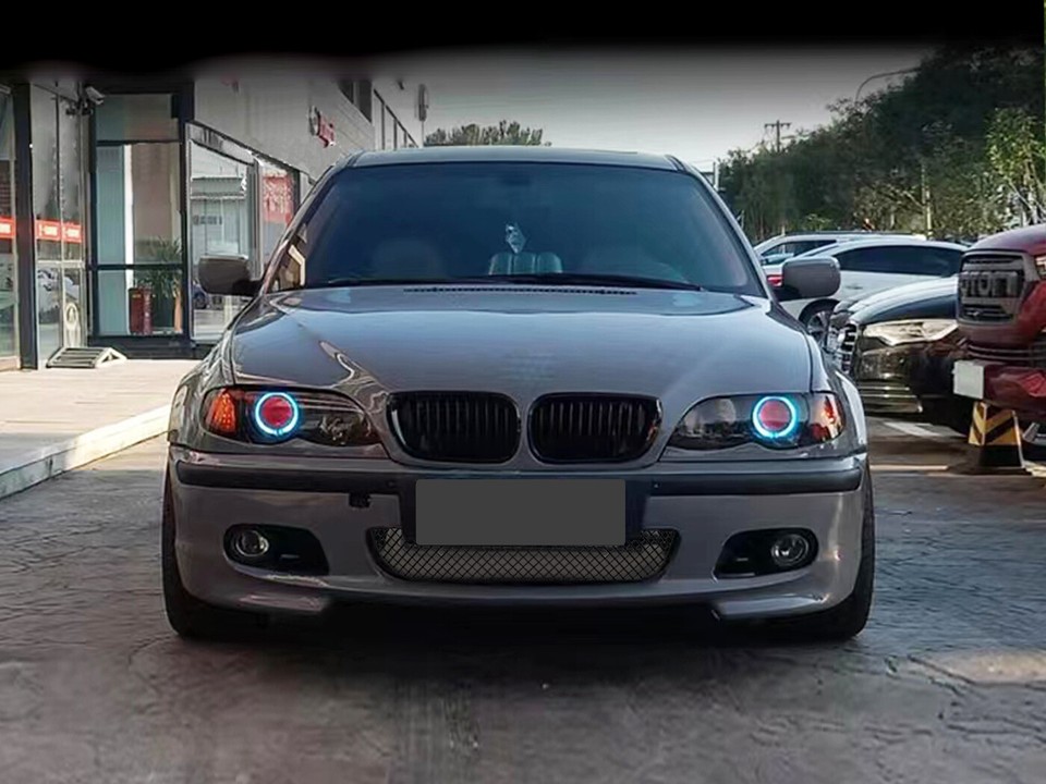 M-Tech Style Front Bumper W/ case for BMW E46 323i 325i 328i 330i 1999 ...
