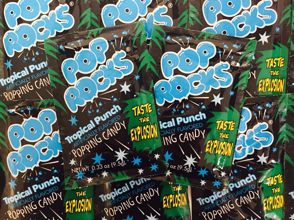 Pop Rocks Tropical Punch 48 COUNT Classic Popping Candy FREE SHIPPING ...