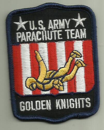 U.S.ARMY PARACHUTE TEAM GOLDEN KNIGHTS PATCH AIRBORNE SOLDIER FORT ...