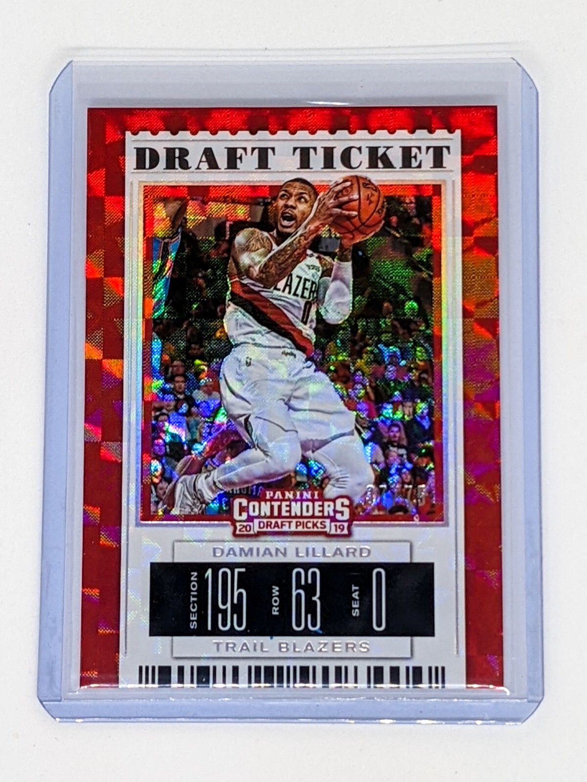 2019-20 Panini Contenders Draft Picks - Damian Lillard #11 Draft Ticket ...