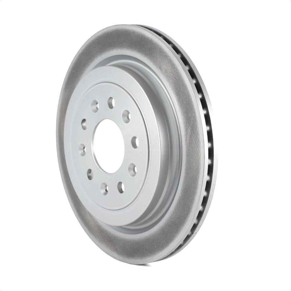 For Cadillac ATS Front Rear Coated Disc Brake Rotors And Ceramic Pads ...