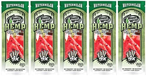 The Original B Wrap Watermelon Flavor - (5 Packs of 4 Wraps) 20 WRAPS ...